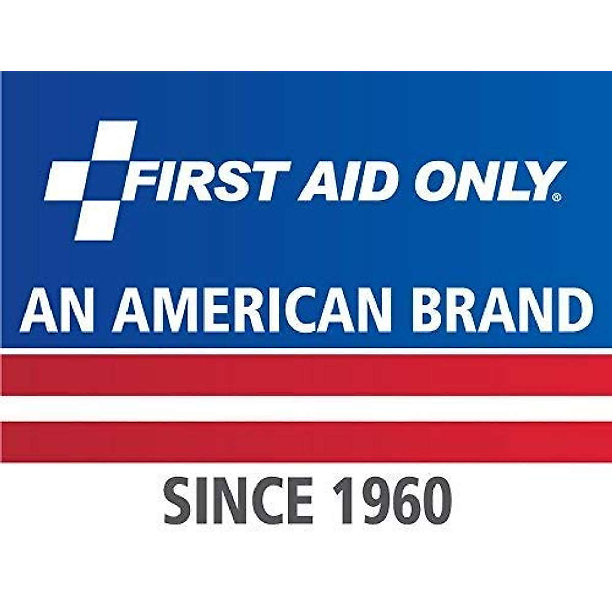 First Aid Only 442 All-Purpose Emergency First Aid Kit for Home, Work, and Travel, 298 Pieces