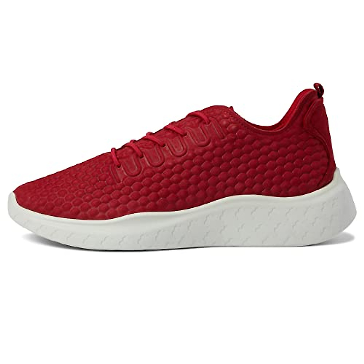 ECCO Women's Therap Lace Sneaker, Chili RED Nubuck, 8-8.5