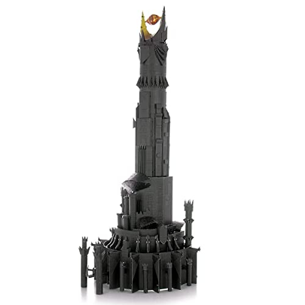 Fascinations Metal Earth Premium Series Lord of The Rings Barad-Dur 3D Metal Model Kit Bundle with Tweezers