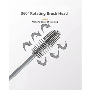 Baby Feeding Nipple Mini Cleaning Cleaner Silicone Bottle Brush Cleaning Brush Silicone Cleansing Brush