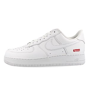 Nike Mens Air Force 1 Low CU9225 100 Supreme - Mini Box Logo White - Size 9
