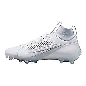 Nike Vapor Edge Pro 360 2 Men's Football Cleats White/Metallic Silver DA5456-100 11.5
