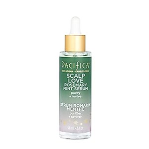 Pacifica Beauty, Scalp Love Rosemary Mint Serum, Purifies + Revives Scalp Treatment, Nourish + Moisturize, Soothing Witch Hazel, Sulfate Free, Silicone Free, Vegan & Cruelty Free
