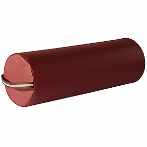 9" Diameter Deluxe Oversized Massage Table 25" Full Bolster - Burgundy