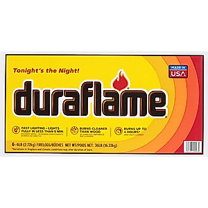 duraflame 6lb 4-hr Firelogs, 6 pack