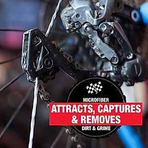 Finish Line Gear Floss Microfiber Cleaning Rope (Pack of 20 microfiber ropes)