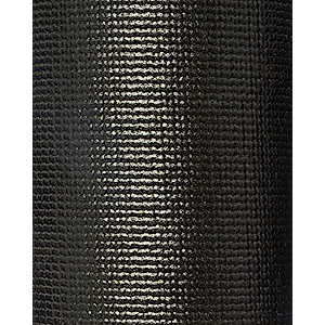Con-Tact Brand Grip Premium Solid Shelf, Thick and Non-Adhesive Drawer Liner Multi-Purpose and Easy to Use, 18" x 4' (Pack of 1 Roll), Black