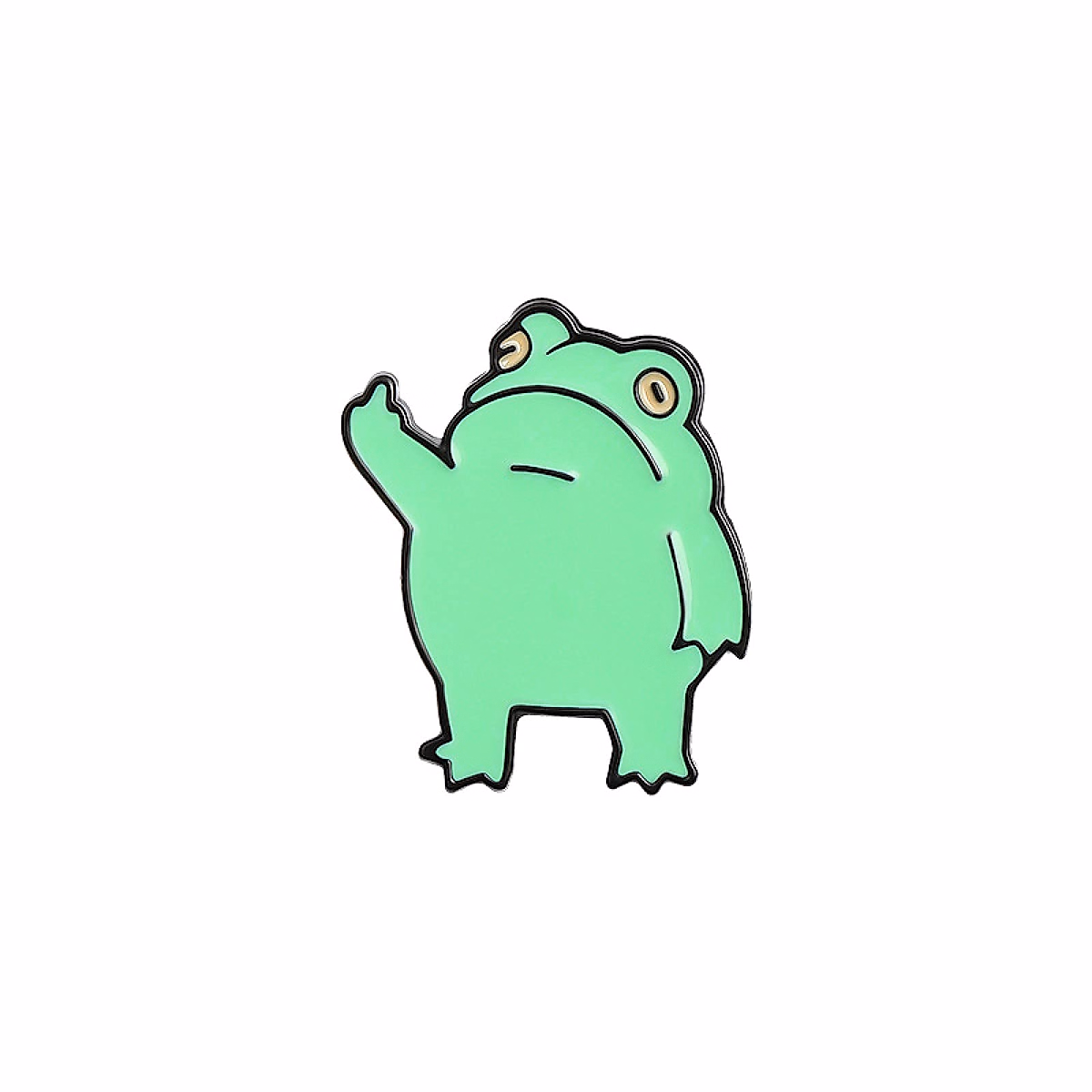 Kawaii pins cartoon cute frog brooch collar pin ladies clothing metal badge backpack decoration kawaii stuff(yy-1)