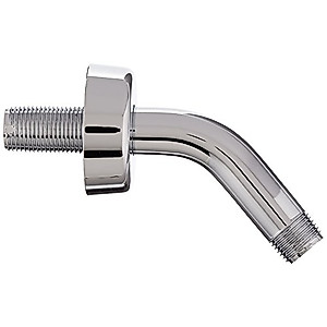 UNITED STATES HDW P040C P-040C Plastic Shower Arm, Pack of 1, Silver