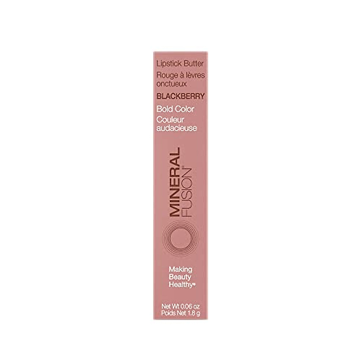 Mineral Fusion Lipstick Butter, Blackberry, 0.06 Ounce