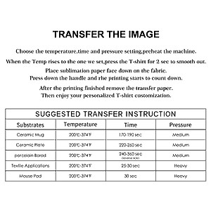 MAIKESUB Sublimation Paper 100 Sheets Heat Transfer Paper 8.5x11 inch Compatible with Inkjet Sublimation Printer 105g