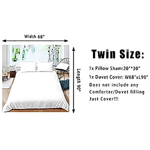 Feelyou Football American Flag Duvet Cover Soccer Ball Game Bedding Set for Kids Boys Girls Watercolor Ball Gaming Comforter Cover Colorful Black Bedspread Cover with 1 Pillowcase 2Pcs Bedding Twin