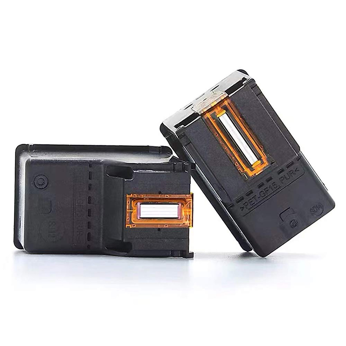 LEBOK for HP-62XL Fine Cartridge Remanufactured for HP 62 XL Ink Cartridges 2 Black for HP Envy 5540 5640 5660 7640 8000 OfficeJet 5740 8040 8045 OfficeJet 200 250 258 Mobile Printer