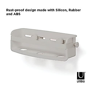 Umbra Flex Gel-Lock Bin, Grey