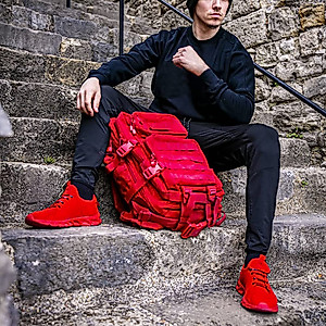 BROKIG Mens Lightweight Gym Jogger Pants,Men's Workout Sweatpants with Zip Pocket(Black,Small)