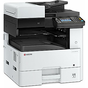 Kyocera 1102P22US0 Model ECOSYS M4125idn Monochrome A3 MFP Multi-Function Laser Printer (Print/Scan/Copy/Fax), 25 ppm B&W, Resolution 600 x 600 dpi Up To Fine 1200 x 1200 dpi, Duplex, HyPAS Capable