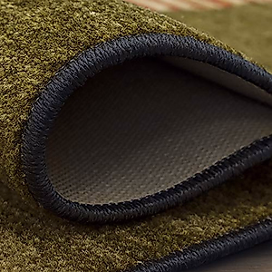 Mohawk Home Alliance Modern Geometric 5' x 8' Area Rug - Red - Perfect for Living Room, Dining Room, Office