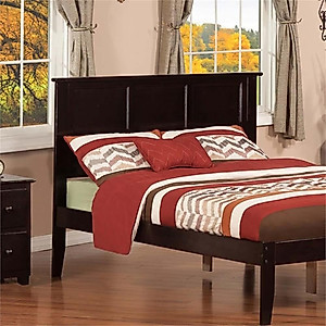 Leo & Lacey Full Panel Headboard in Espresso