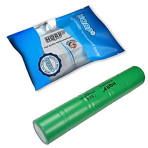 HQRP Ultra High Capacity Ni-Mh 1/2D 6V 3500mAh Rechargeable Battery for Maglite 201701/40070249 / ESR4EE3060 / ET2600D / ML5000 / N38AF008A Battery Replacement