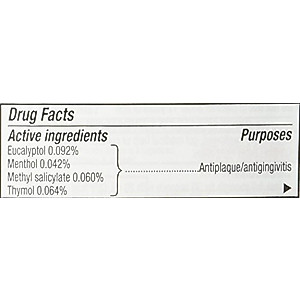 Listerine Antiseptic Mouthwash Coolmint, COOLMINT 250ml 8.5 Fl Oz (Pack of 3)