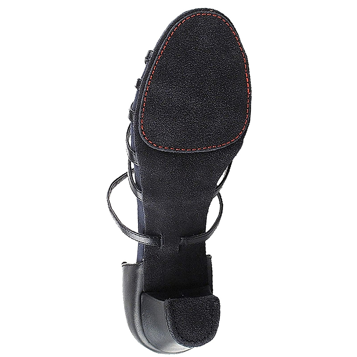 Women's Ballroom Dance Shoes Double Sole Coaching Black Shoes CD1124DBEB - Very Fine 1.5" Heel 9 M US [Bundle of 5]