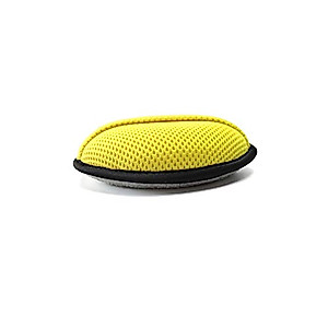 Maxshine Microfiber Waxing Applicator Pad - Breathable Finger Pocket for Easy, Convenient Car Waxing, Ultra-Soft, Diameter: 5.65 inch