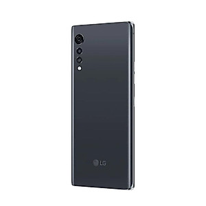 Original Unlocked LG G9 5G LM-G900N G900TM Smartphone LG Velvet Mobile Phone Snapdragon 765 6.8'' Screen Refurbished Cell Phone G900VM Simple Set/Gray