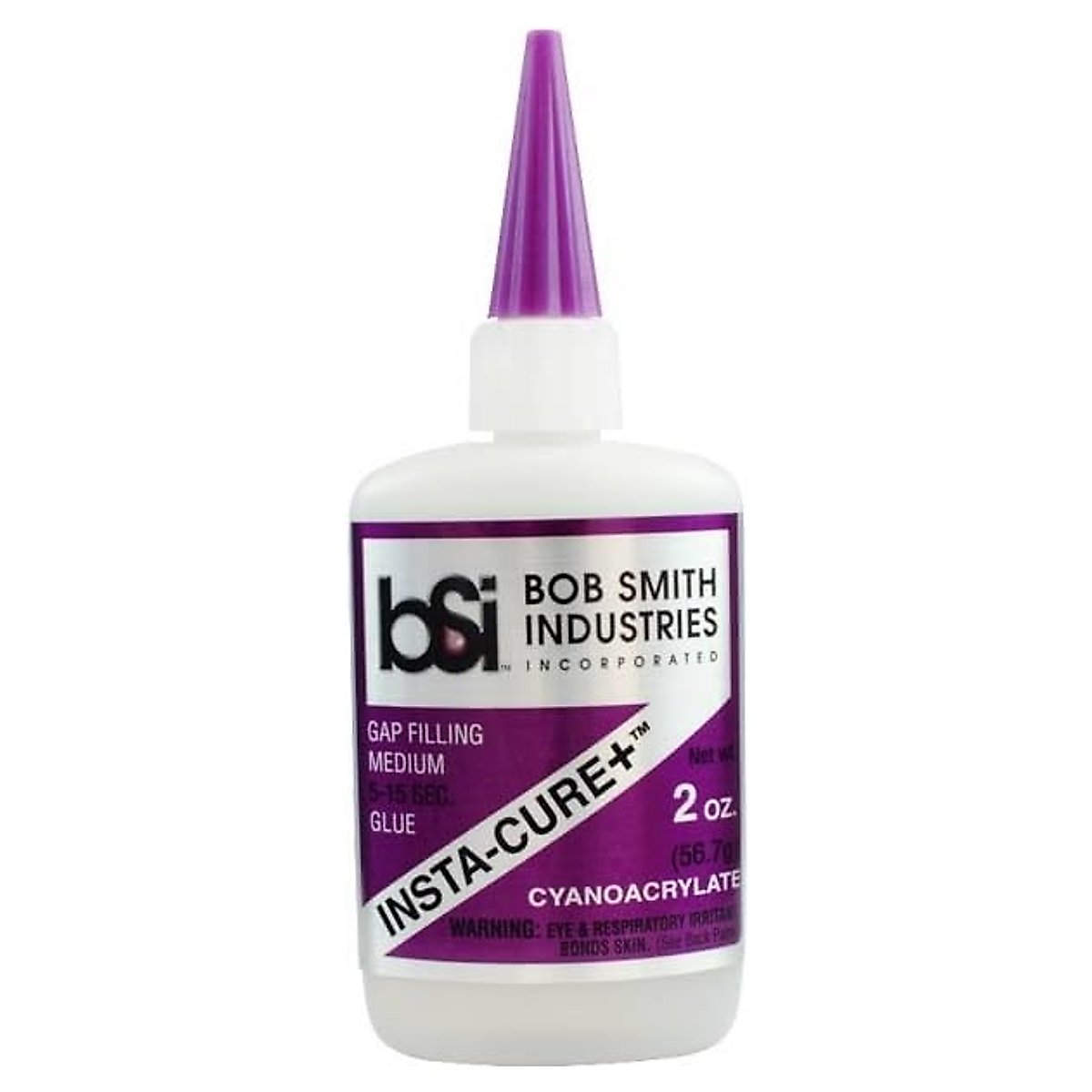 Bob Smith Industries Cyanoacrylate Glue, Super Glue, Insta-Cure, Insta-Cure+, Maxi-Cure, Un-Cure, and Insta-Set (Pack of 5) - with Make Your Day Paintbrushes