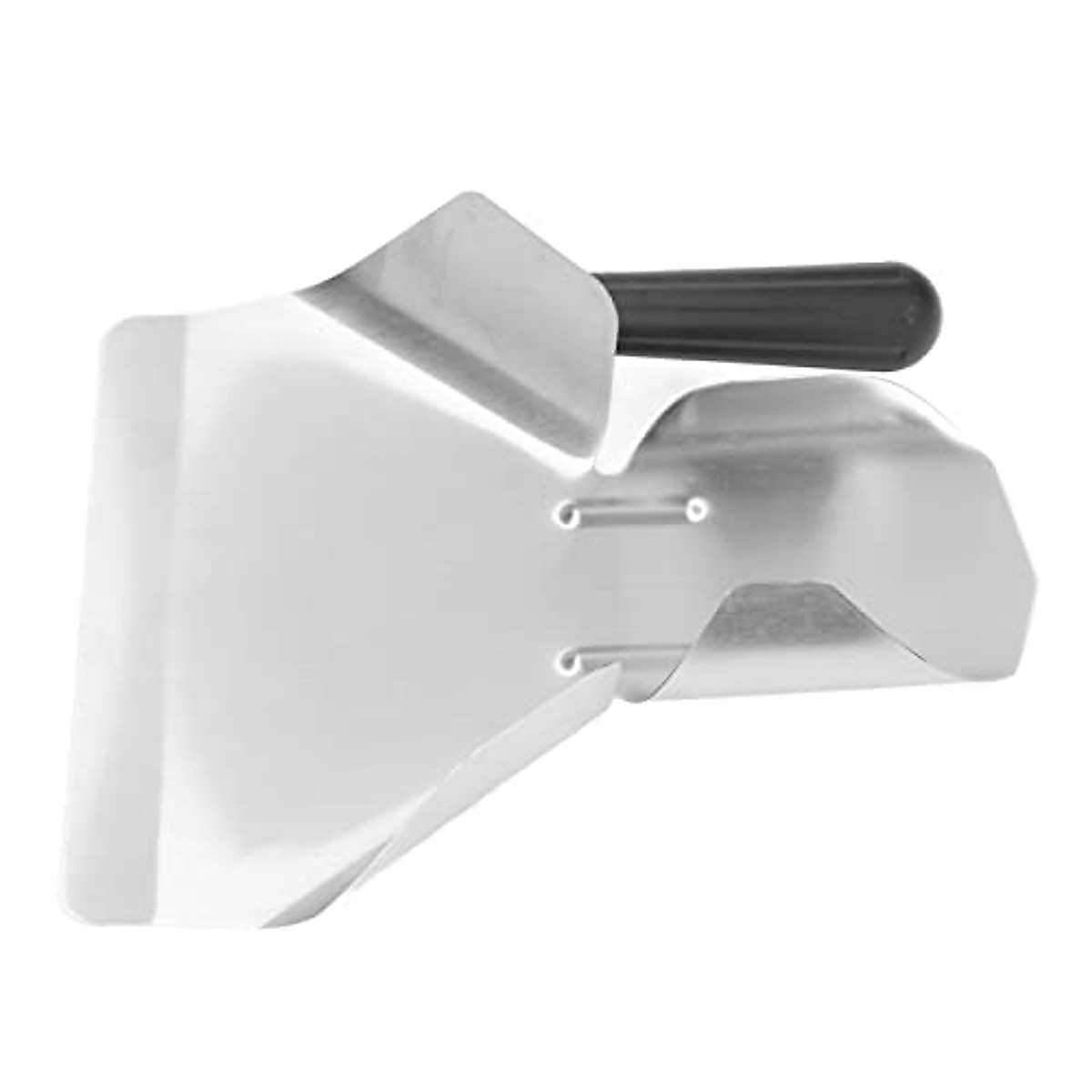 Bagger Food Grade Stainless Steel Commercial French Fry Scoop with Right Handle Multifunction Popcorn Bagger for Chips Popcorn
