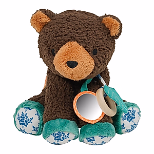 Manhattan Toy Wild Bear-y Plush Teddy Bear 8 Inch Stuffed Animal Activity Toy