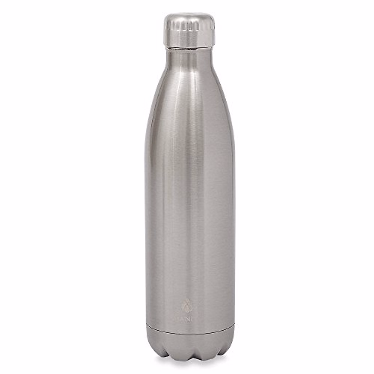 Manna Vogue 25 oz. Stainless Steel Double Wall Water Bottle (Silver)