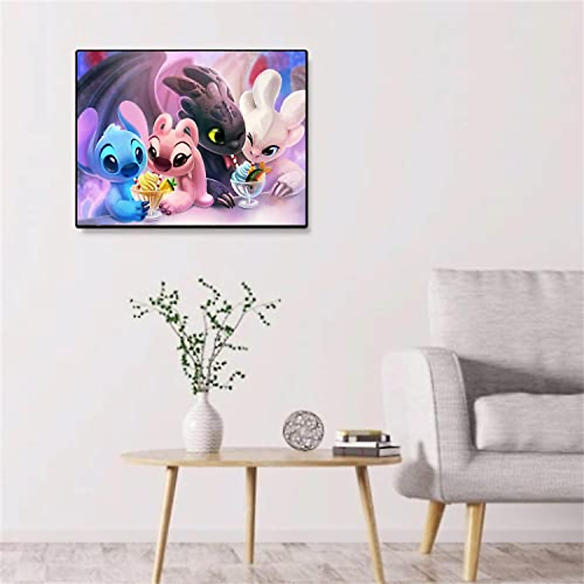 Hyporeak Diamond Painting Kits for Adults,Diamond Art Kit,5D Diamond Painting Kit Full Drill Round for Gift,Wall Decor,Relaxing(12x16)