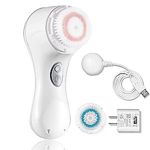 Clarisonic Facial Cleansing Brush System, Mia 2 Sonic Face Scrubber, 2 Speeds，White