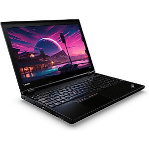 Lenovo ThinkPad L560 15.6 Inch Laptop PC, Intel Core i5-6300U up to 3.0GHz, 8G DDR3L, 256G SSD, VGA, MDP, Windows 10 Pro 64 Bit Multi-Language Support English/French/Spanish(Renewed)