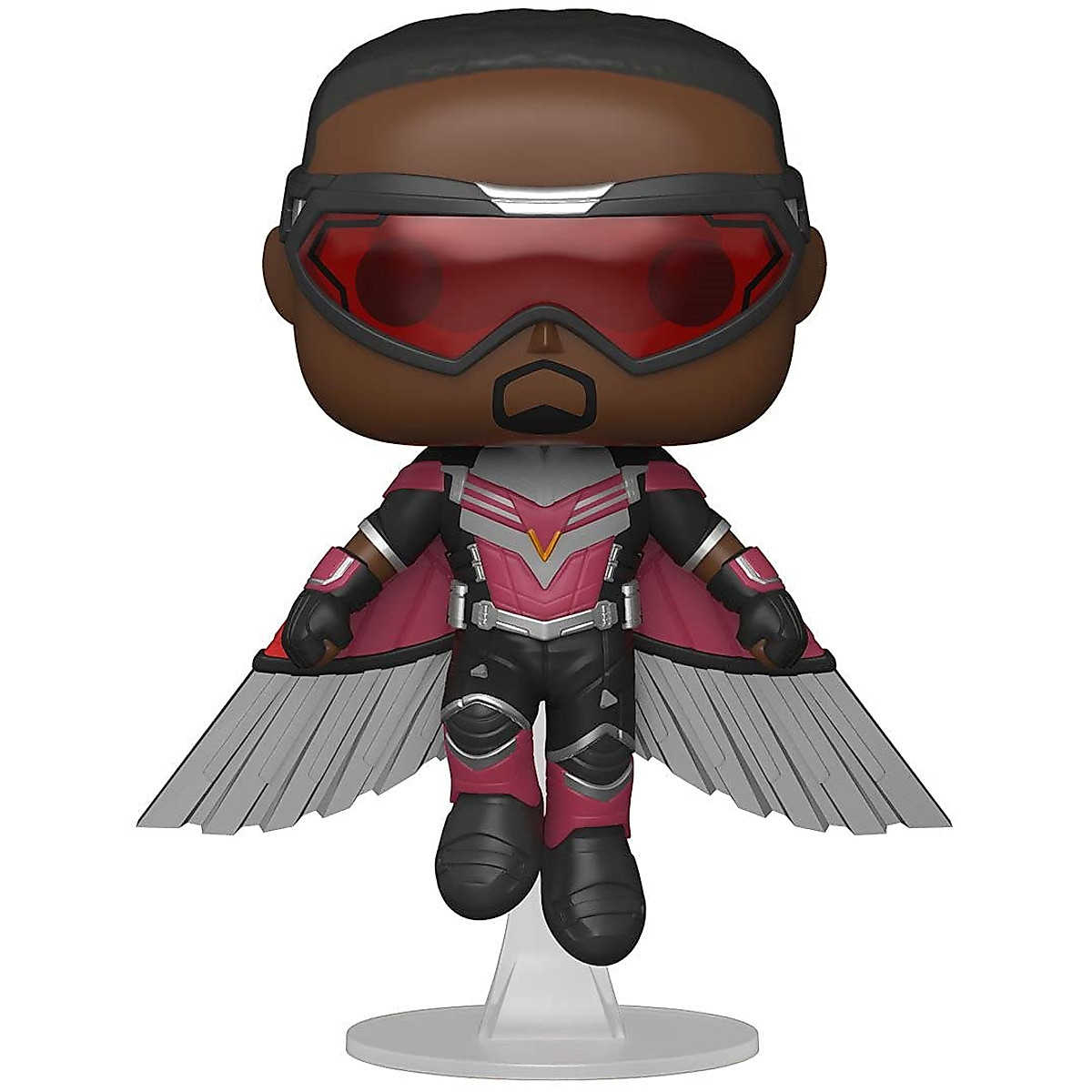 POP Marvel: Falcon and The Winter Soldier - Falcon (Flying) Funko Pop! Vinyl Figure (Bundled with Compatible Pop Box Protector Case) Multicolor 3.75 inches