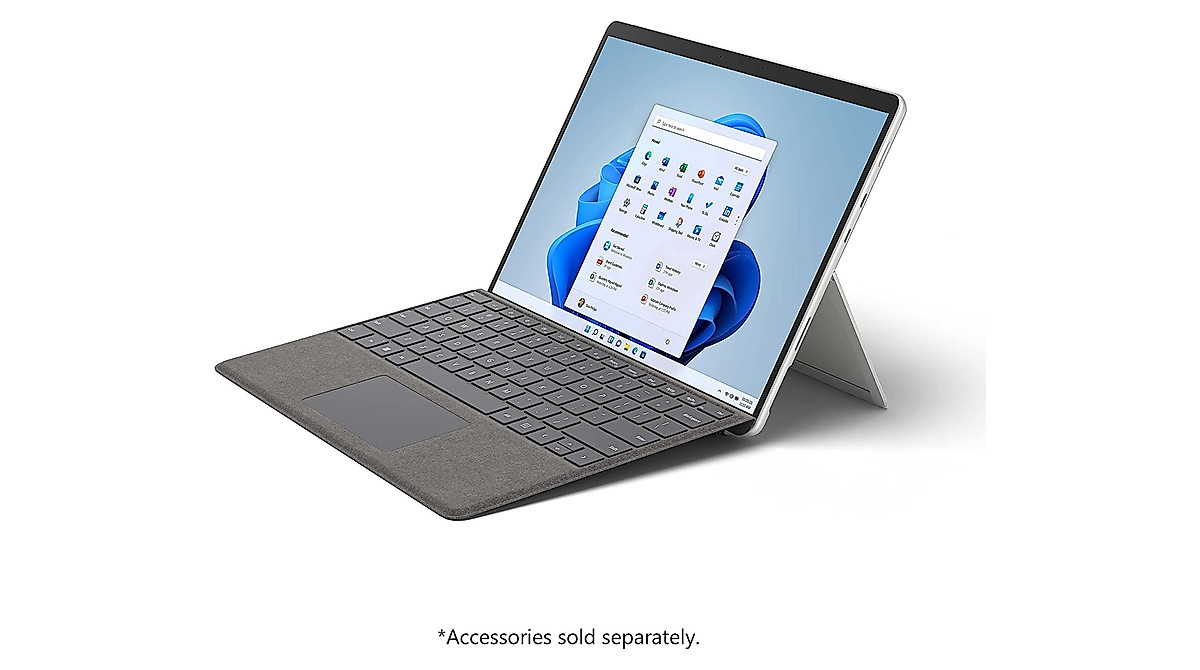 Microsoft Surface Pro 8 Tablet - i5, 13" Touchscreen, Win 11 (Renewed)