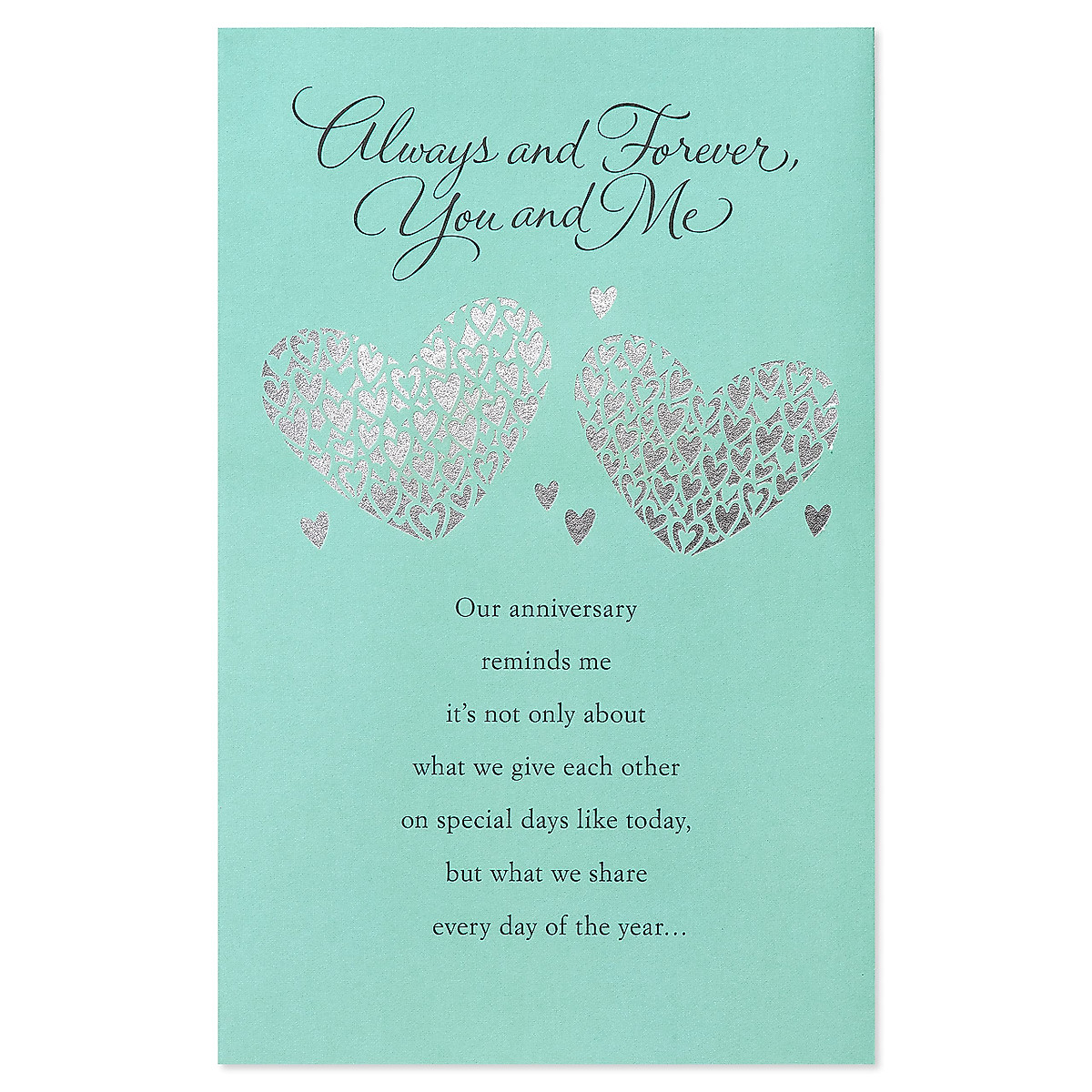 American Greetings Romantic Anniversary Card (Greatest Gift)