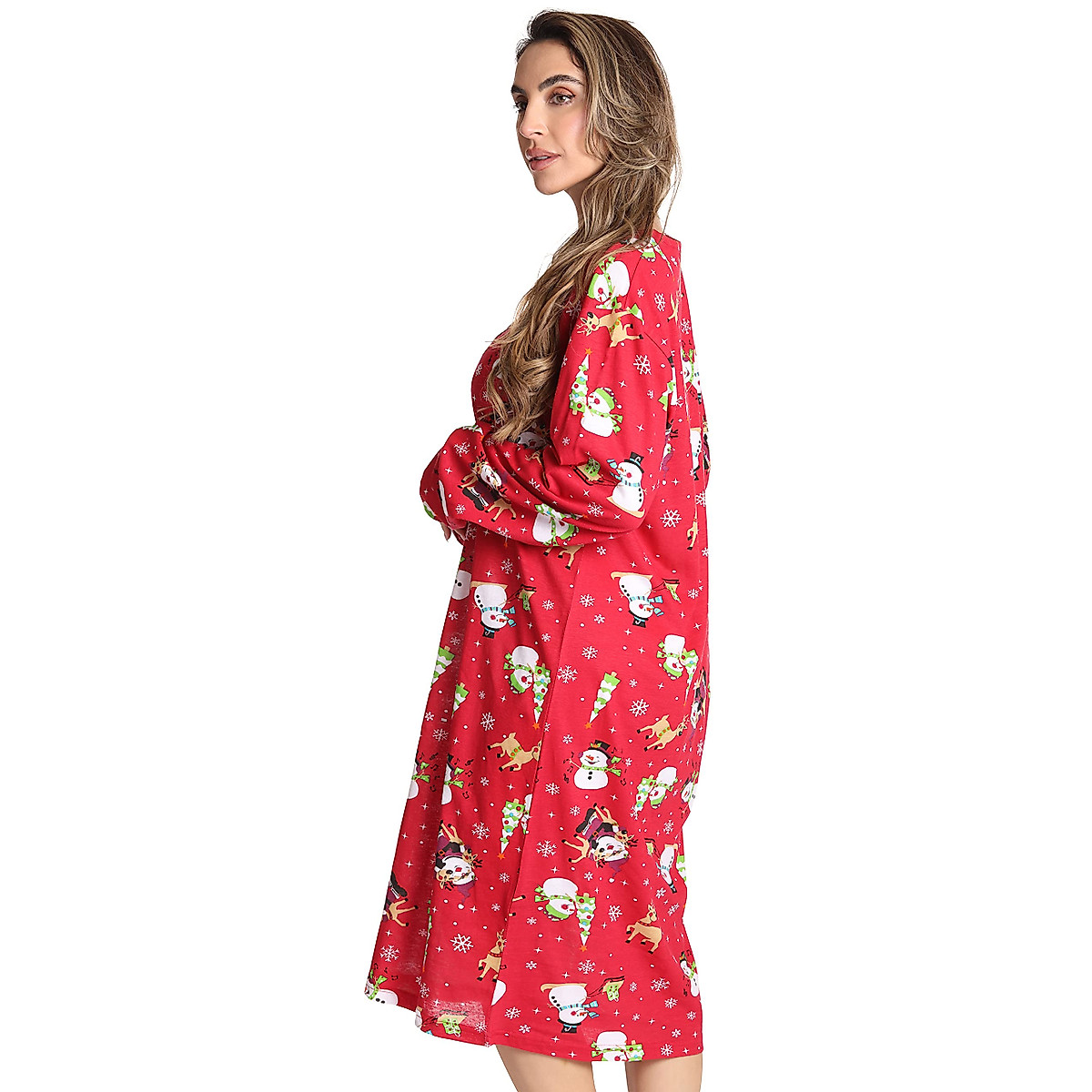 Just Love Long Sleeve Nightgown Sleepwear 7007-10003-XL