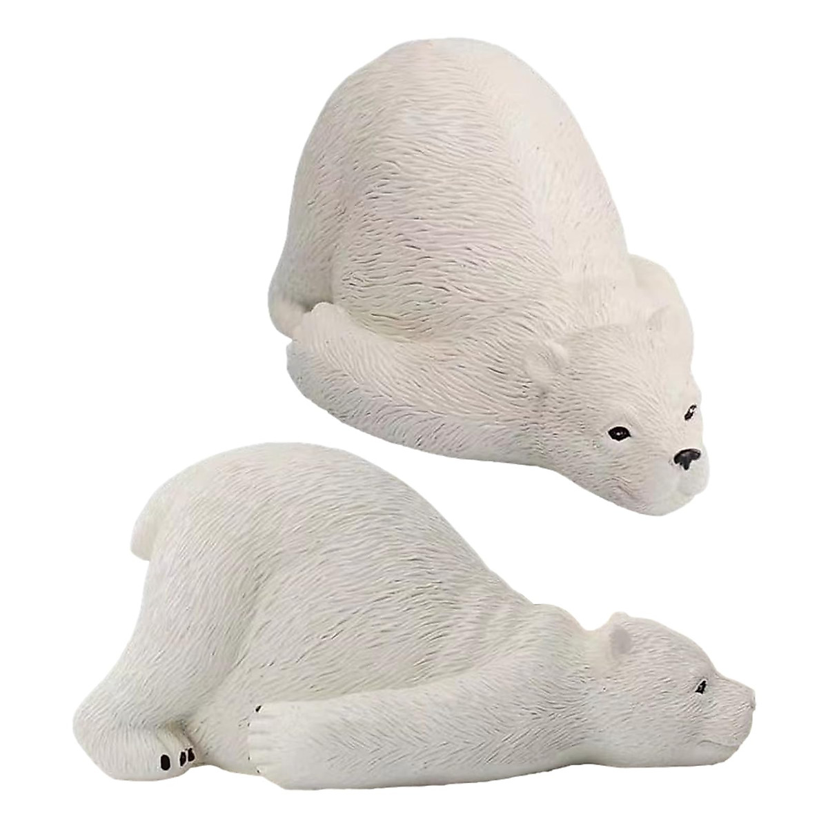 Generic 2 Pcs ToilReplacement Parts, Polar Bear Toilet Floor Bolt Covers Toilet Bolt Caps Decorative, Toilet Bolt Caps Toilet Bolt Covers for Bathroom Kitchen Toilet, QOIC02BKDK5QYNGHO4D6