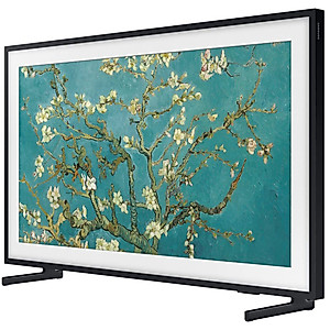 SAMSUNG QN32LS03CB 32 inch The Frame QLED HDR 4K Smart TV Bundle with 4 YR CPS Enhanced Protection Pack (2023 Model)