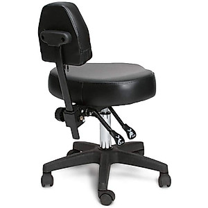 Precision Professional Tattoo Stool - Black