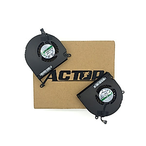 Left and Right Side CPU Cooling Fan Assembly for Apple MacBook Pro 15" A1286 (2008, 2009, 2010, 2011, 2012)