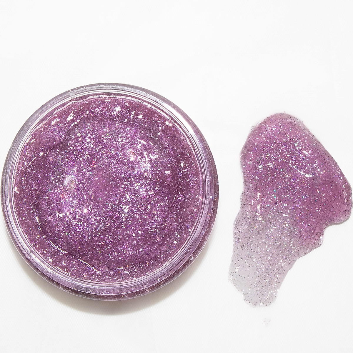 Unicorn Face, Body Glitter Gel: for Women & Girls | Biodegradable Holographic Purple Body Glitter | Fine Glitter in Aloe Vera Gel Base with Essential Oil | by Ruth Paul Skin 2oz