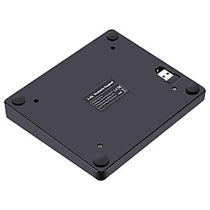 Attoe Numeric Keypad, 35-Keys Portable USB Wireless Numeric Keypad Rechargeable Ultra-Silent External Numeric Pad for MacBook and Windows Laptop