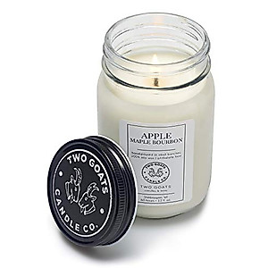 Apple Maple Bourbon Scented Soy Candle | Hand Poured in the USA | 12 oz.