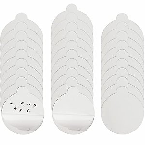 28PCS 4.3" Mosquito Trap Refill Glue Boards for Most Indoor Insect Traps, Mosquito Lamp Sticky Refillable Glue Pads Fits Mosquito Traps with 4.3" or Bigger Bottom Tray
