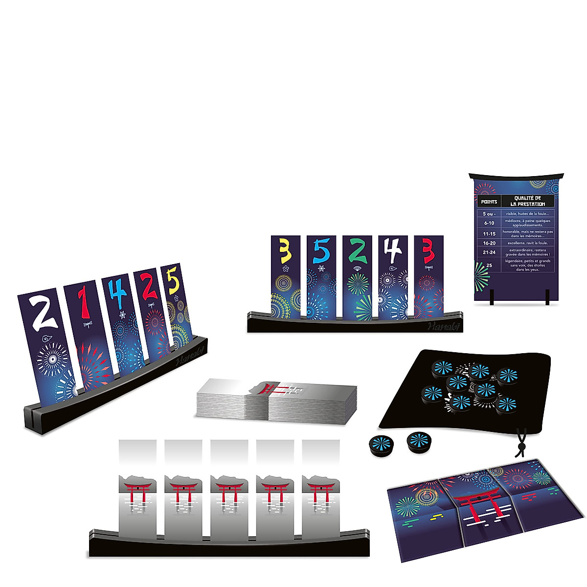 Cocktail Games | Hanabi: Deluxe | Card Game | Ages 8+ | 2-5 Players | 30 Minutes Playing Time