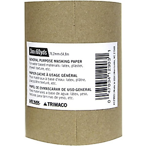 Trimaco 12 in. x 180 ft. Brown General Purpose Masking Paper, (GP12)