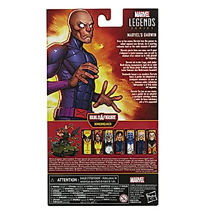 Marvel Legends Series X-Men Darwin Action Figure 6-Inch Collectible Toy, 4 YEARS+, 2 Accessories and 1 Build-A-Figure Part