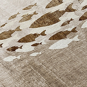 Addison Rugs Chantille ACN627 Taupe 9' x 12' Indoor Outdoor Area Rug, Easy Clean, Machine Washable, Non Shedding, Bedroom, Living Room, Dining Room, Kitchen, Patio Rug
